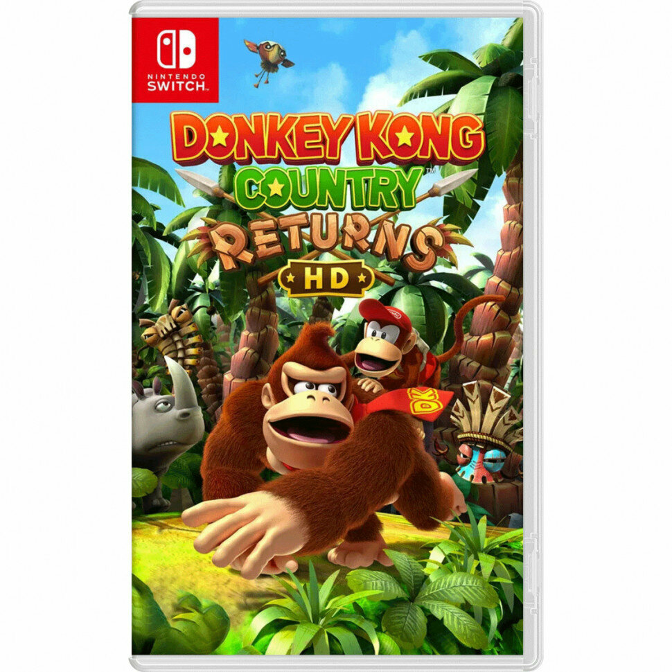 Donkey Kong: Country Returns HD [Switch, английская версия] - CIB Pack