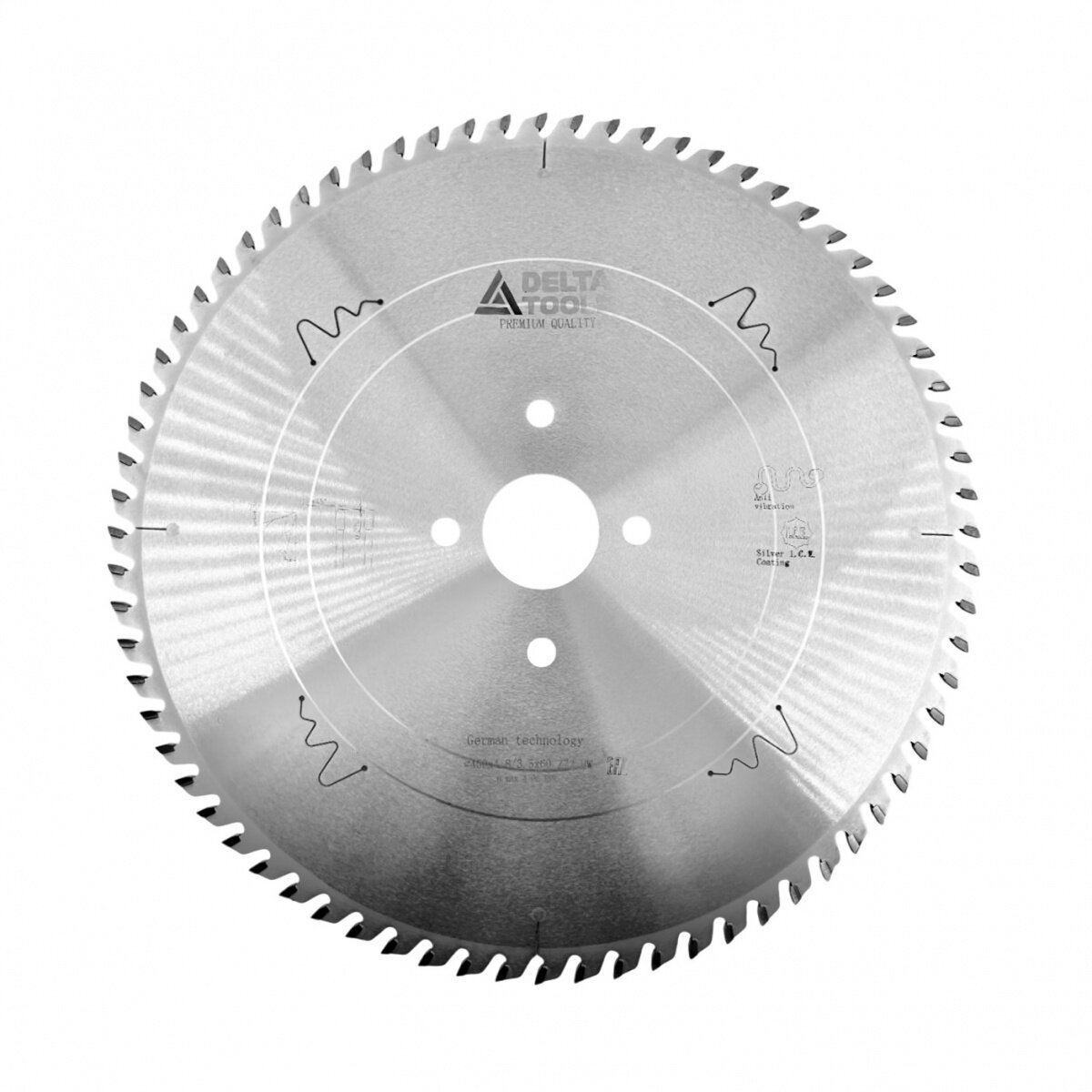 Дисковая пила DELTA TOOLS для ФРЦ Premium 450x4.8/3.5x60 Z72 TR-F
