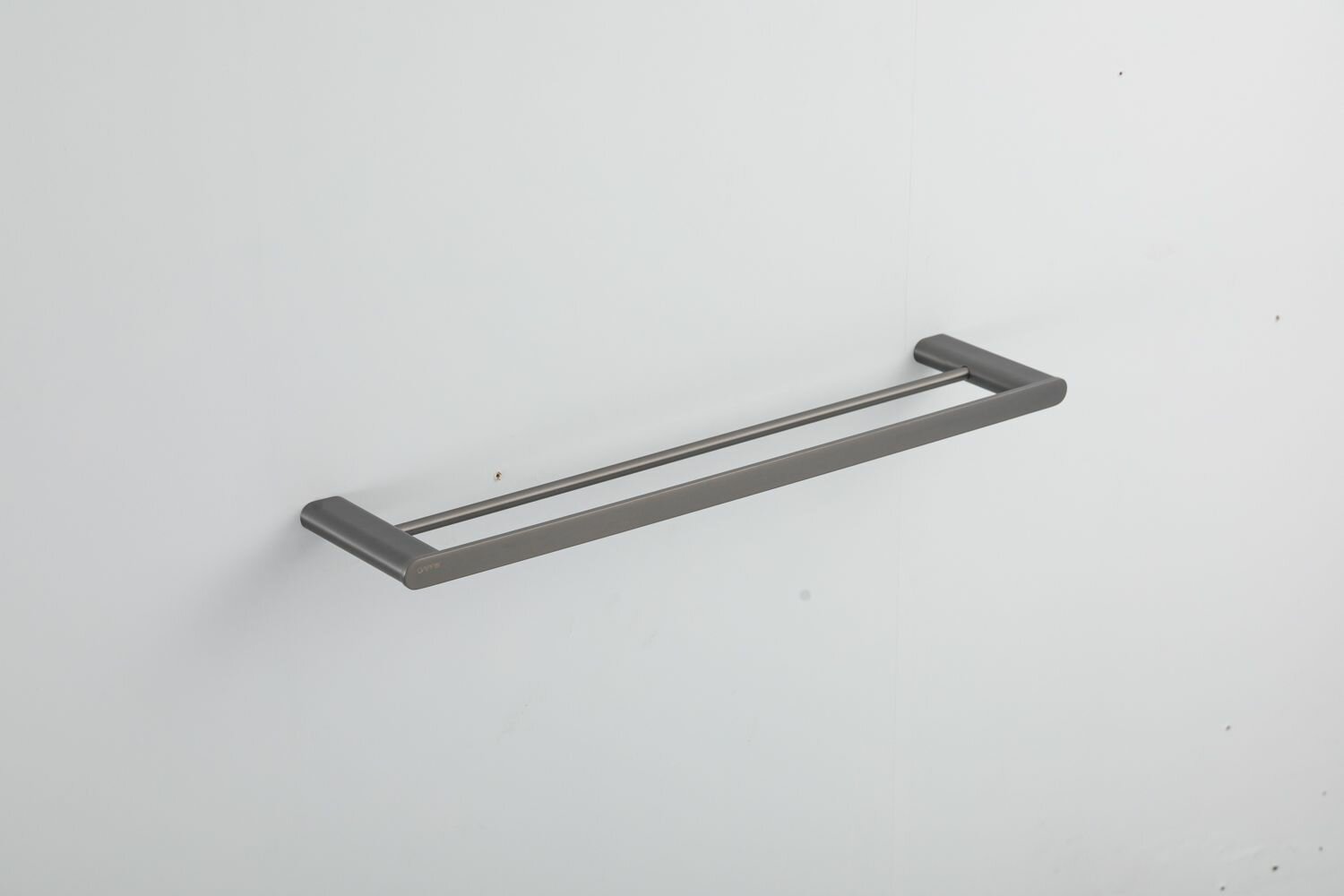 Полотенцедержатель двойной Gappo G30909-9, оружейная сталь