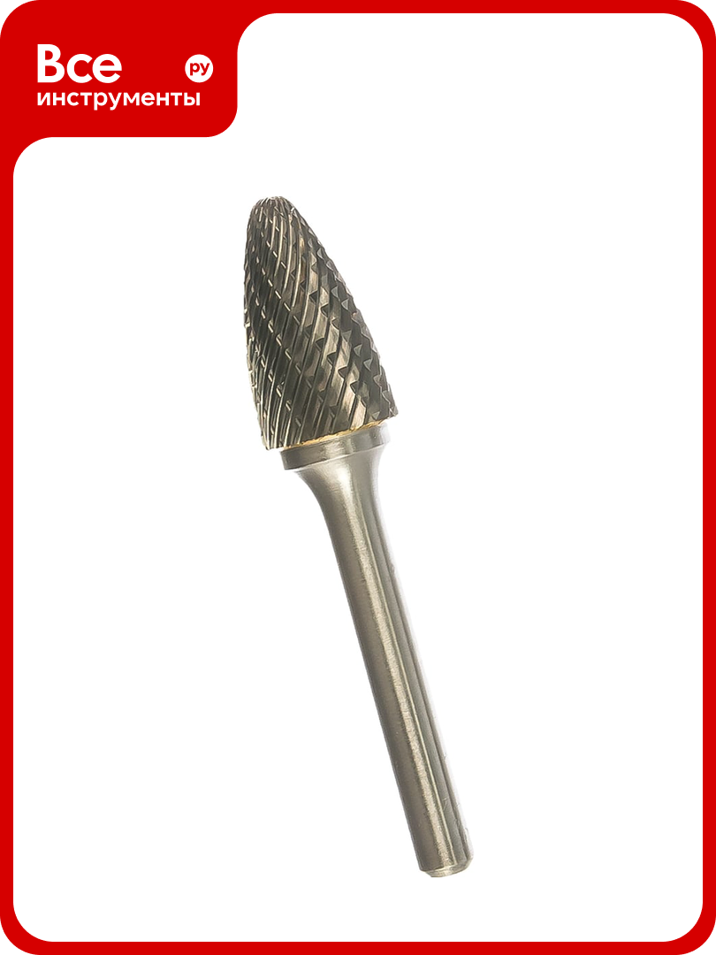 Твердосплавная борфреза тип F (14х25 мм; хв-к 6 мм) MESSER F1425M06