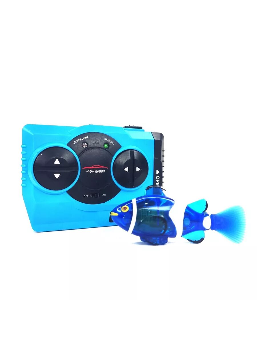 Радиоуправляемая рыбка Clown Fish 27Mhz 3316-BLUE, от 3-х лет
