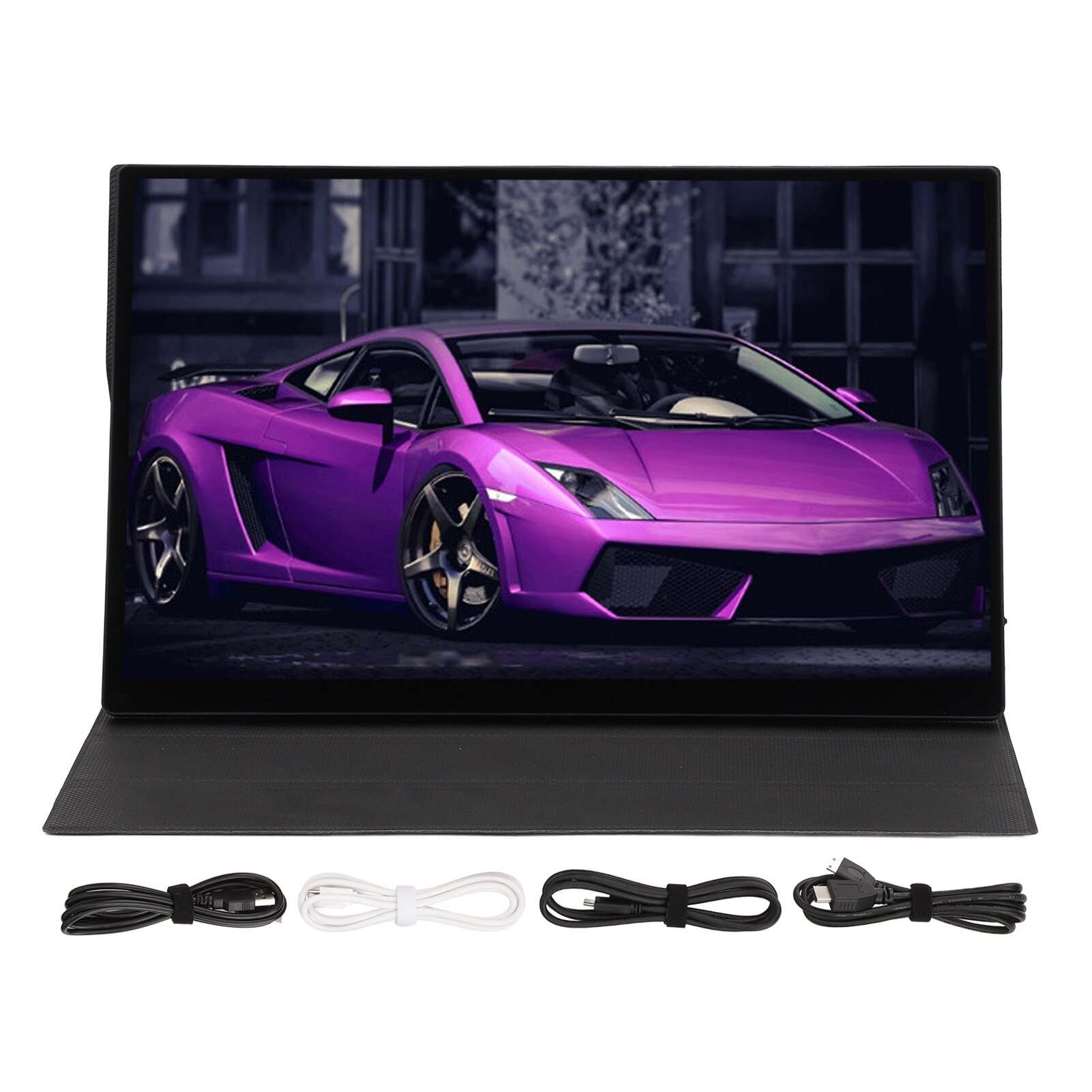 15,6-дюймовый 4K-экран для ноутбука с 10-точечным сенсорным экраном, разрешением 3840 x 2160, частотой обновления 60 Гц, соотношением сторон 16:9, USB-C, внешний экран для ноутбука Switch