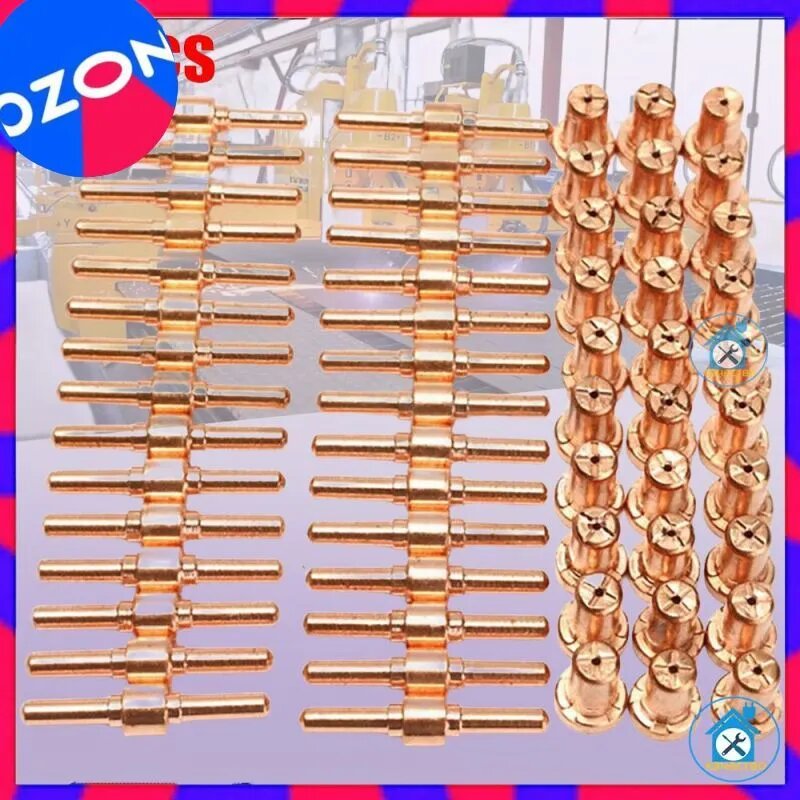 Расходники для инструмента Сопла для Плазмореза PT-31 Комплект 60 шт. Катоды и Диффузоры для CUT-40