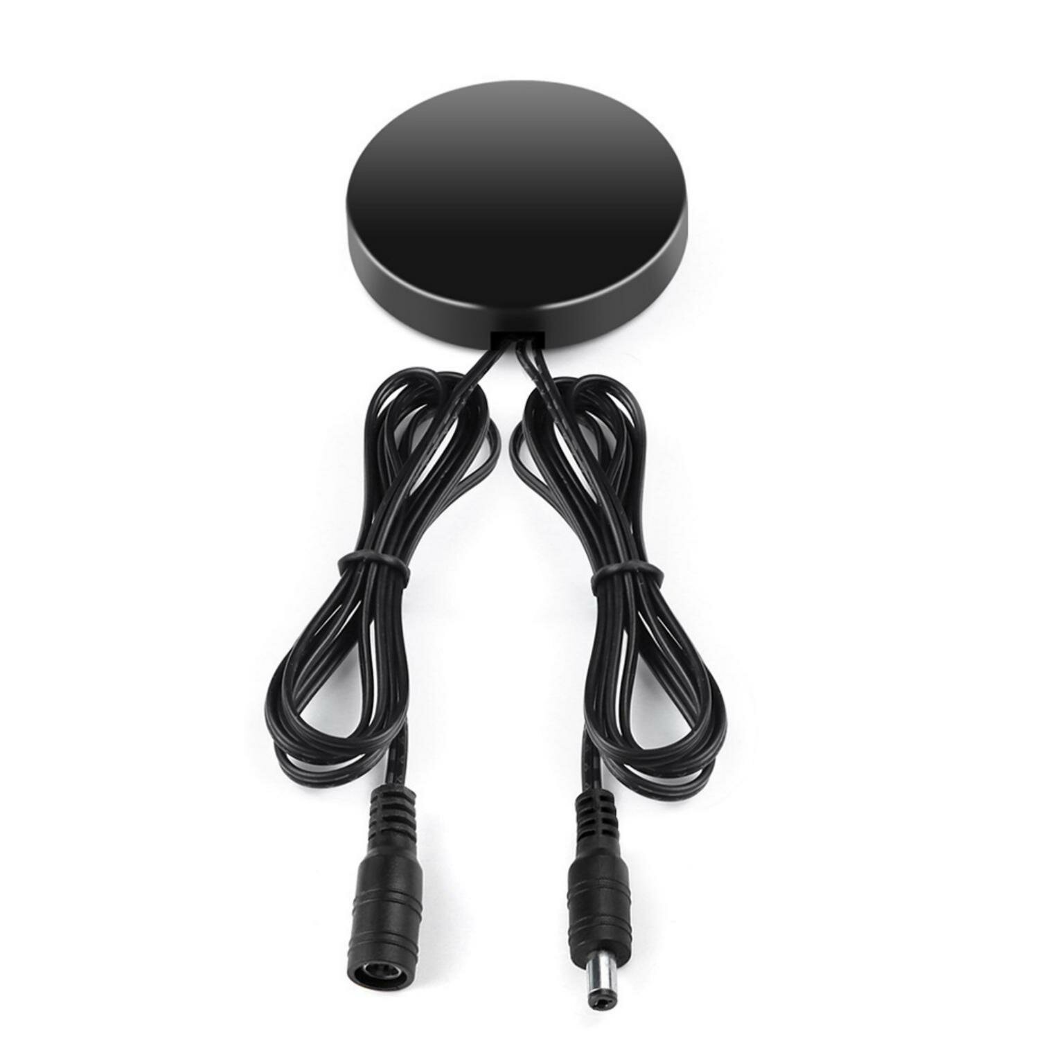 Переключатель датчика движения человека для перегородки 12V/24V DC, белый/черный, для светодиодных лент, шкафов, гардеробов, книжных шкафов, контроллер перегородки, соединитель DC, максимальная нагрузка 60W, толщина перегородки <=25мм, дальность