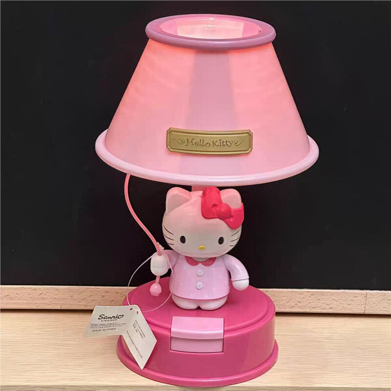 Винтажный ночник Hello Kitty Ретро лампа для спальни Милый ночной светильник для детской комнаты Подарок для девушки