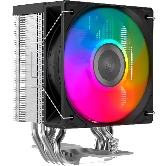 X40-XXWAYXOX-G SAMA Кулер для процессора/ CPU Cooler SAMA X40L (200W, 4-pin PWM, 133.5mm, 4x6mm, ARGB, 1x100mm, 50.1C