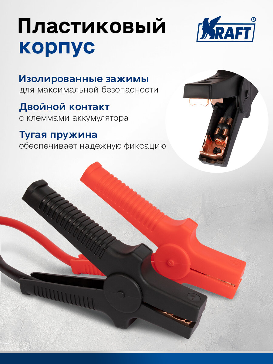 Провода прикуривания 400А — фото 1