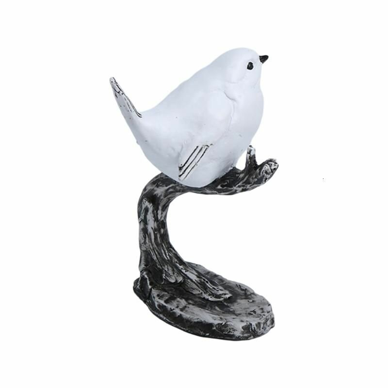 Креативное украшение Little bird-1 черно-белая птичка A