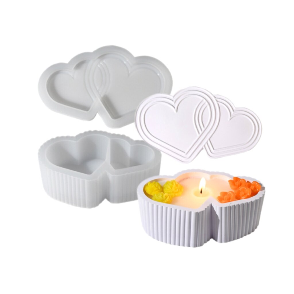 Уникальный Ящик Для Хранения Силиконовые Формы Формы Из Эпоксидной Смолы Силиконовые Формы Для Чашек Для Свечей Силиконовые Формы для Банок для Ювелирных изделий и макияжа