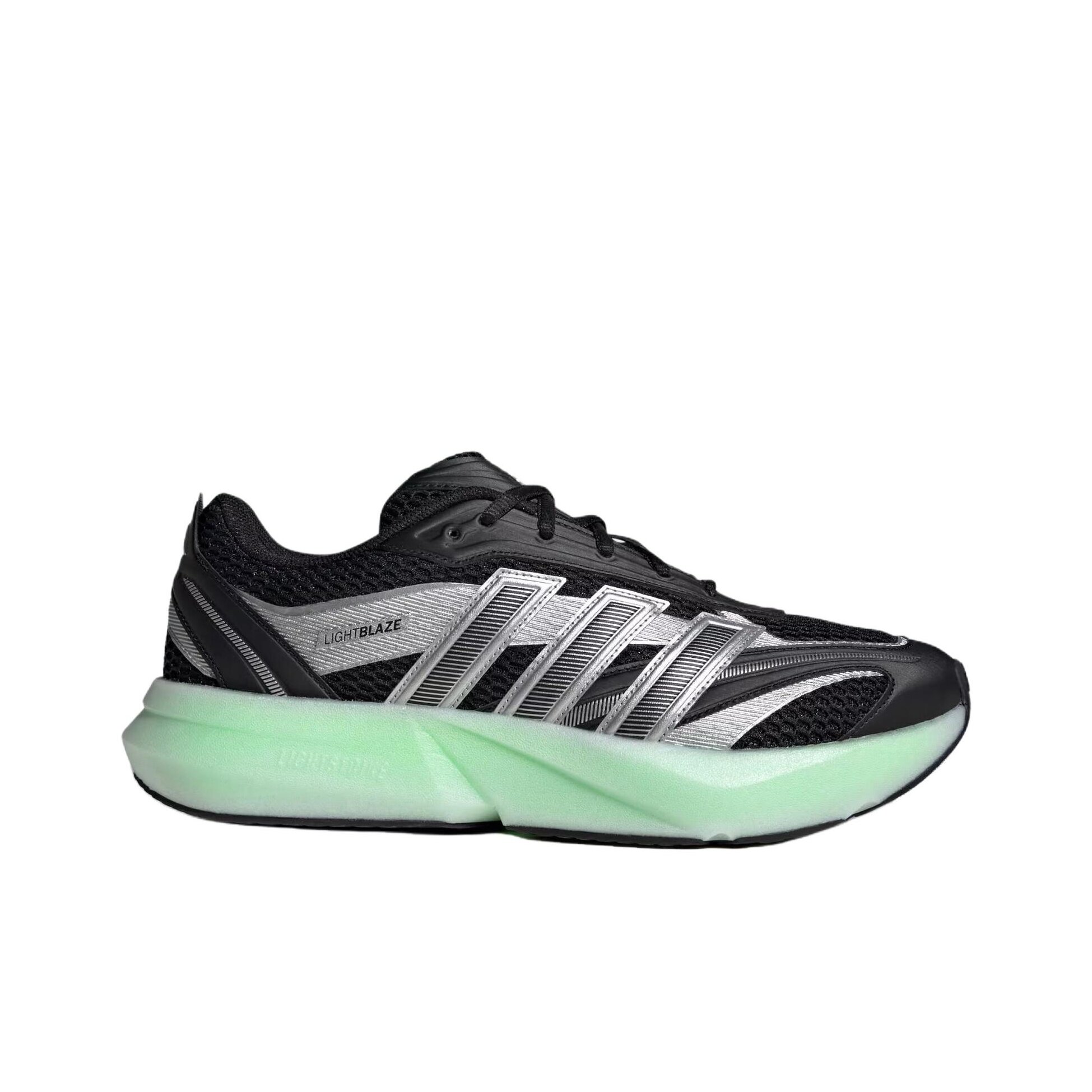 Кроссовки adidas Lightblaze, размер EU 44 стопа (28CM), черный/серебряный — фото 1