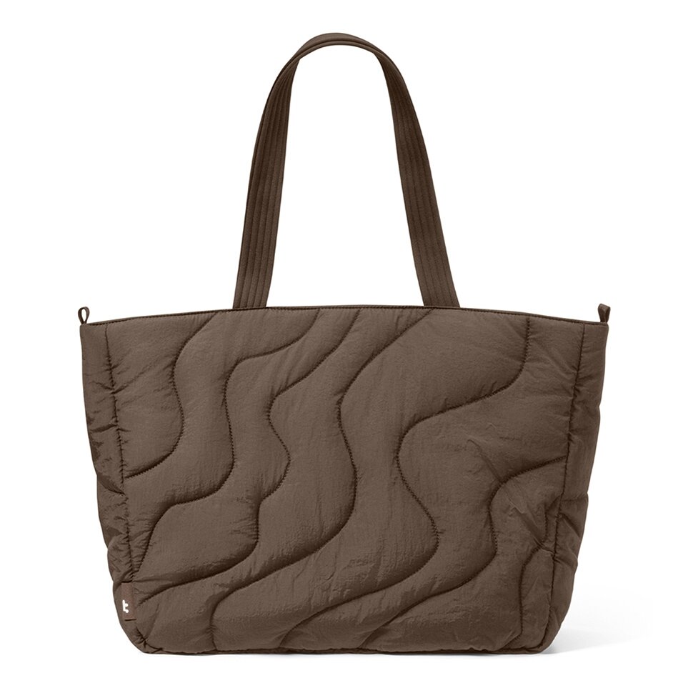 Tomtoc сумка для ноутбука 14", Terra-T38 Puffy Laptop Tote Bag 10L, коричневая