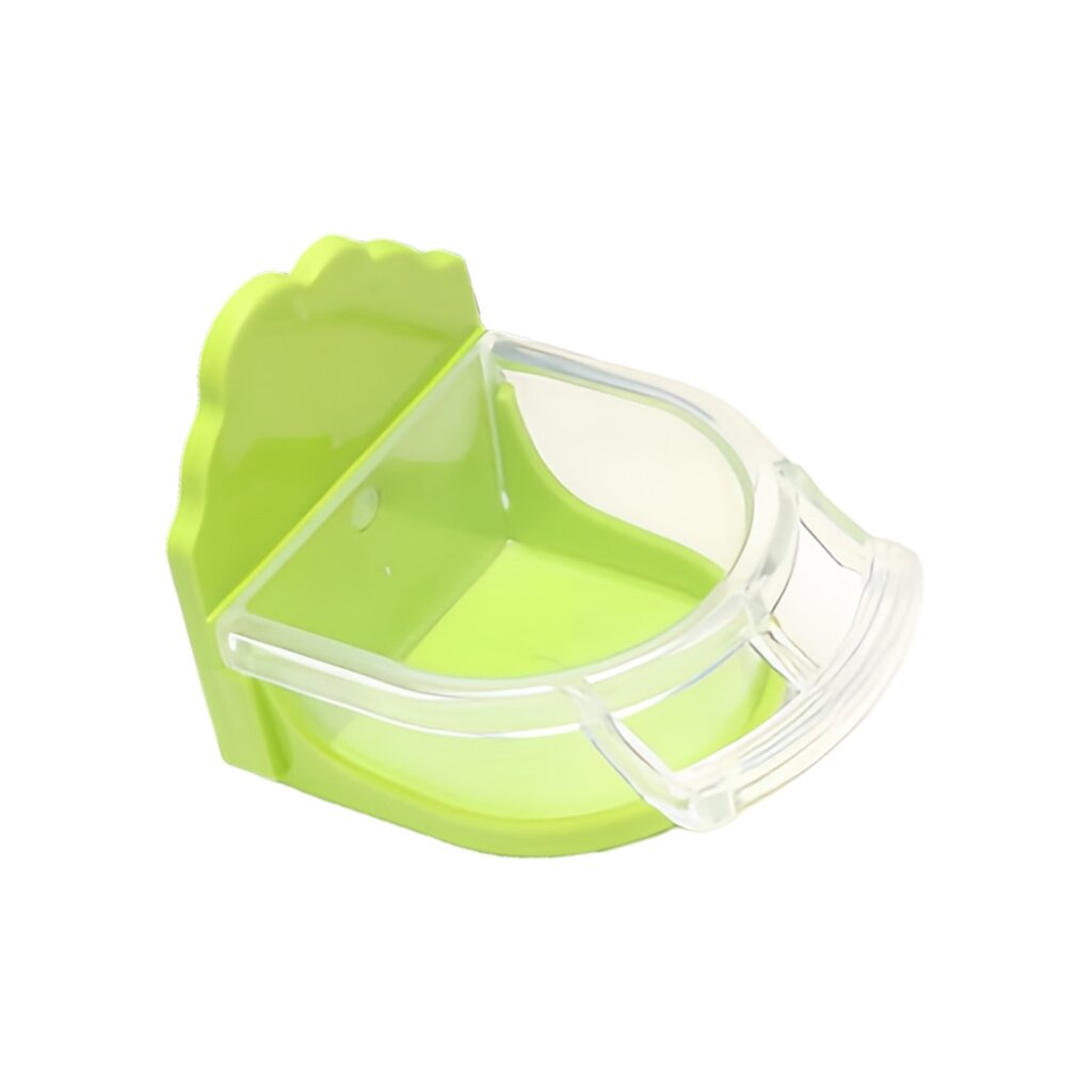 Кормушка для попугаев-зеленая