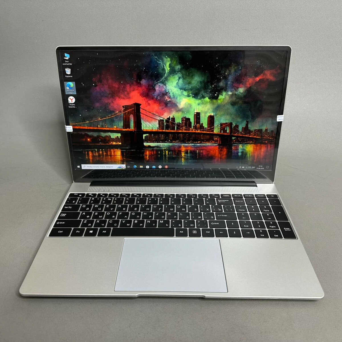 15.6'' FHD Ноутбук Fedemer N5095 серебристый