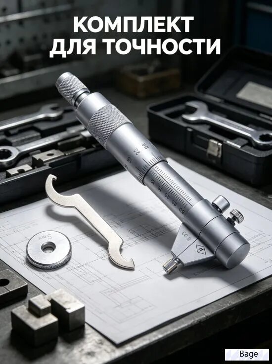 Микрометр высокой точности для измерения отверстий, диапазон 5-30 мм, инструмент для технического контроля