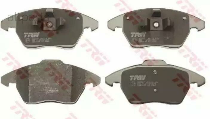 TRW GDB1605 Колодки передние CITROEN C4/PEUGEOT 308 1.6/2.0L+2.0HDI all 04-> TRW GDB1605