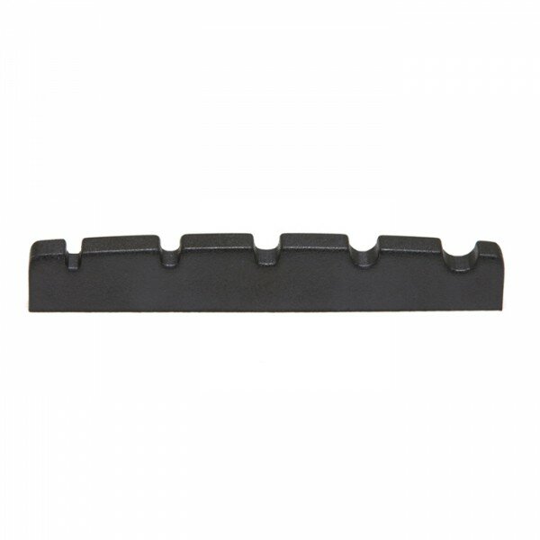 Graphtech TUSQ XL PT-1425-00 верхний порожек для 5-ти струнной бас гитары, ширина 1/8', черный (45.72х3.25х7.04x36.58mm)