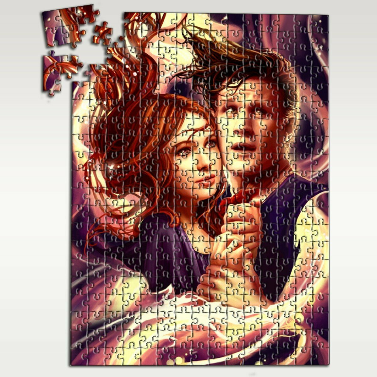 Пазл картонный А3: модель Сериал Доктор Кто - 6417 П