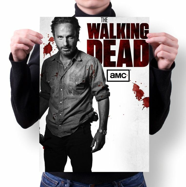 Плакат Ходячие мертвецы, The Walking Dead №14, А1