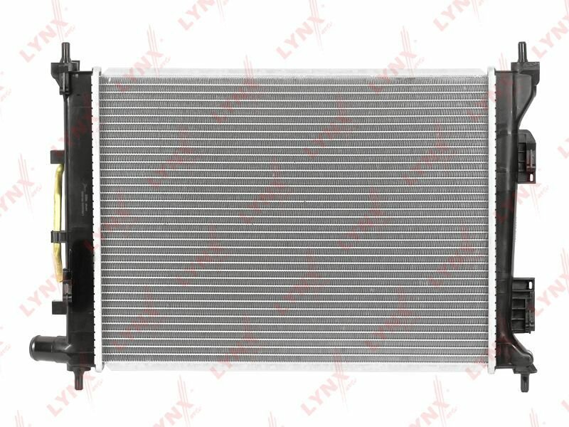 LYNXauto Радиатор охлаждения двигателя (АКПП) для HYUNDAI Solaris(RB) 1.4-1.6 , KIA Rio(UB) 1.4 (11-)
