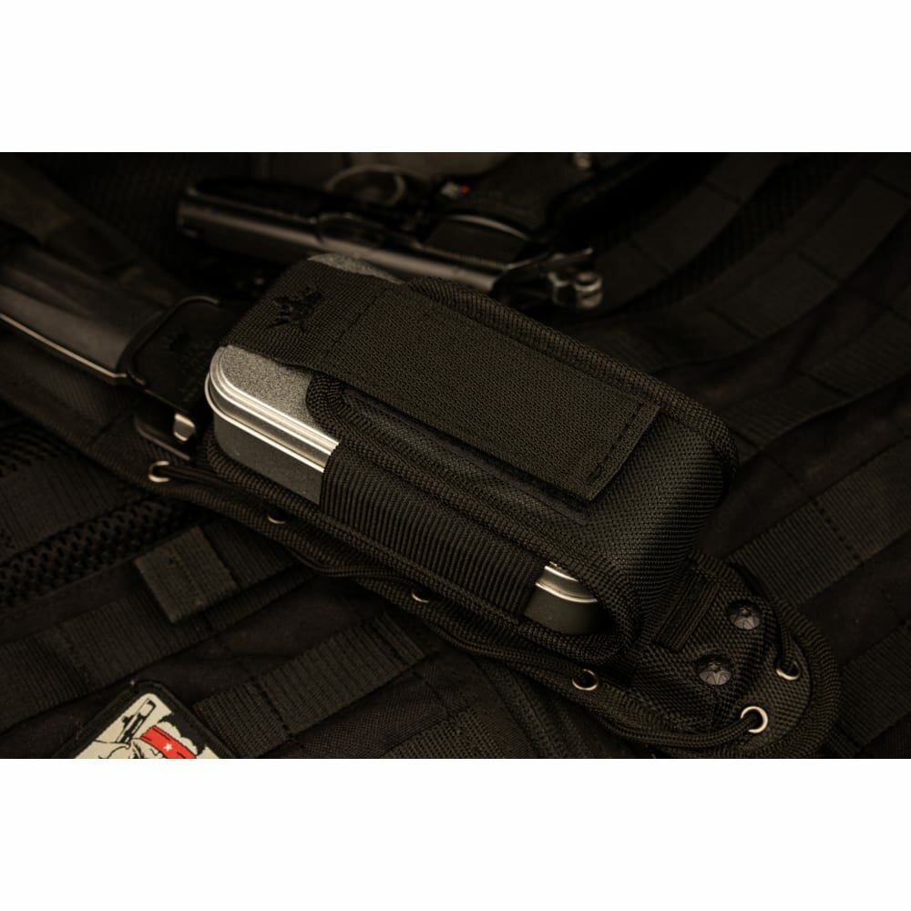 Набор для выживания Kizlyar Supreme MOLLE SMP2 черный, 138.5 мм, и предметов
