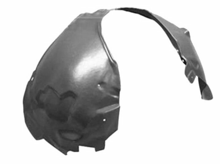 Подкрылок SAT, для Citroen C5, полимерный, чёрный, передний, левый