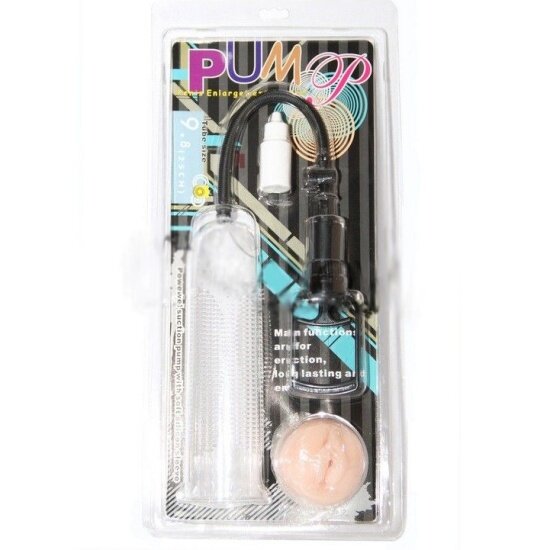 Вакуумная помпа Baile мужская со вставкой в виде вагины - 25 см