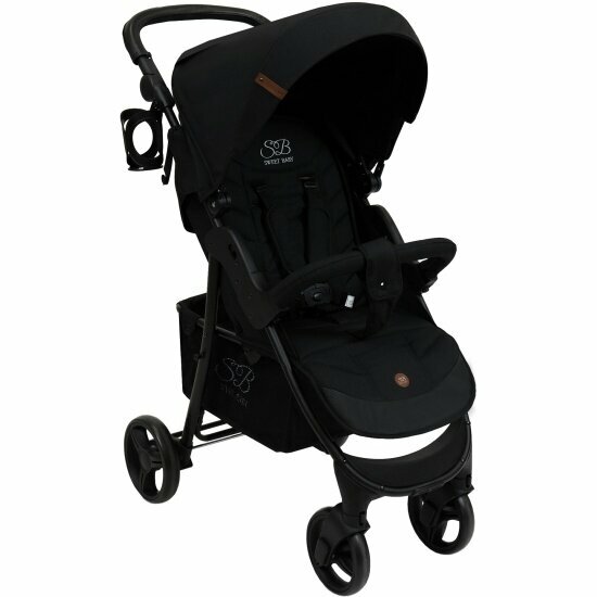 Прогулочная коляска Sweet Baby 426668 Rapido Black