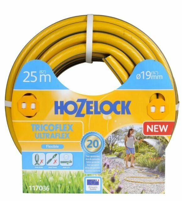 Шланг HoZelock 117036 TRICOFLEX Ultraflex 19мм 25м