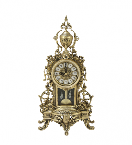 Каминные часы Belo DE Bronze "Капелла", бронзовые BP-27086-D