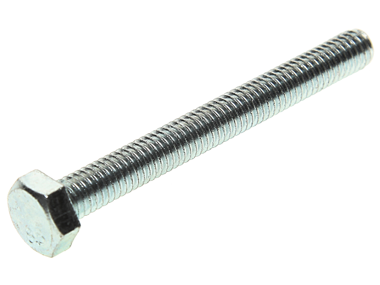 Болт М6х1,0х55, шестигранный, оцинкованный, кл. прочность 8.8