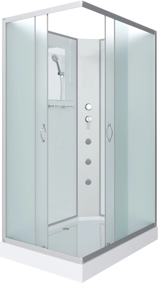 Душевая кабина 110x80x200 см Niagara NG-43185-14QBKG матовое