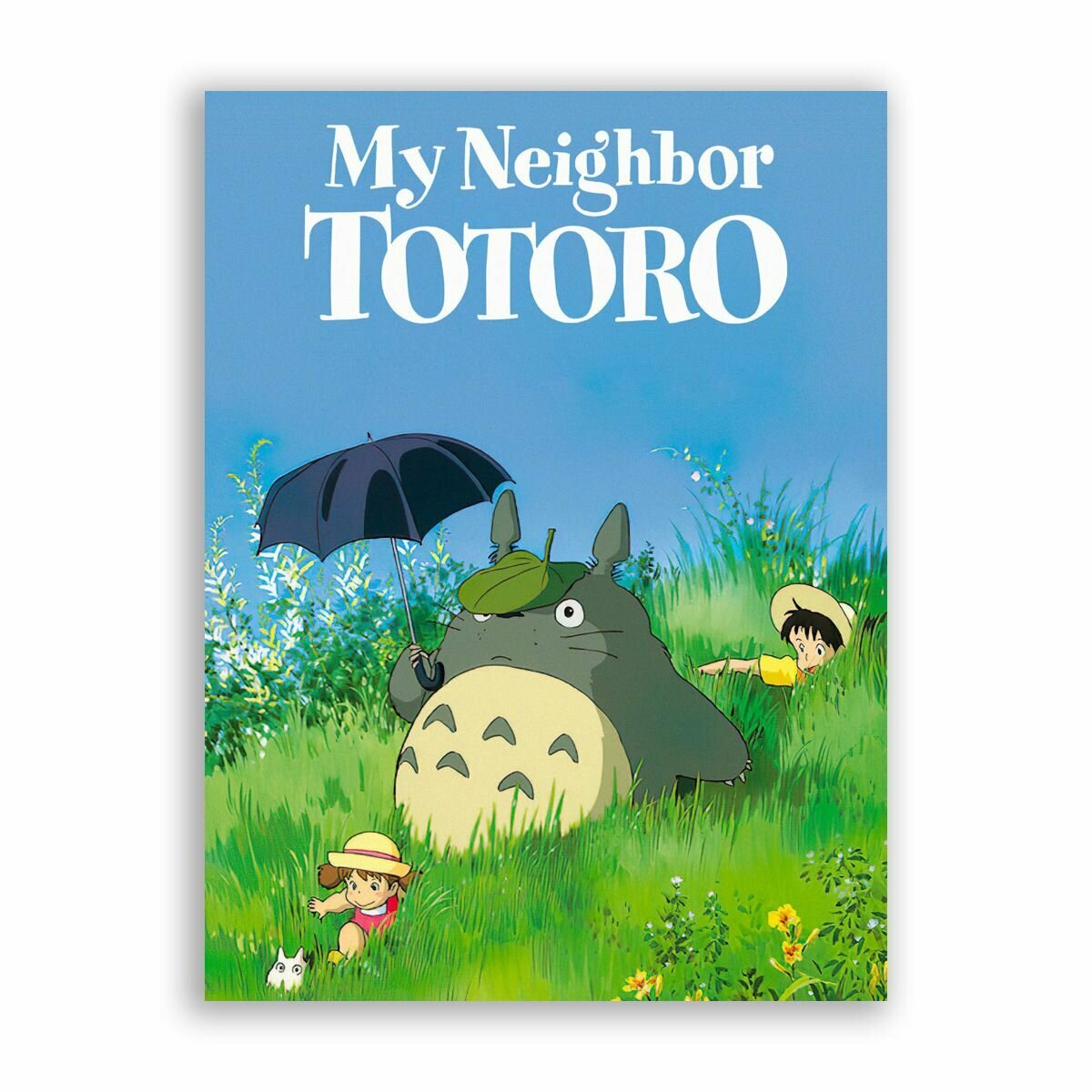 Постер, плакат на бумаге / Мой сосед Тоторо / Размер 30 x 40 см