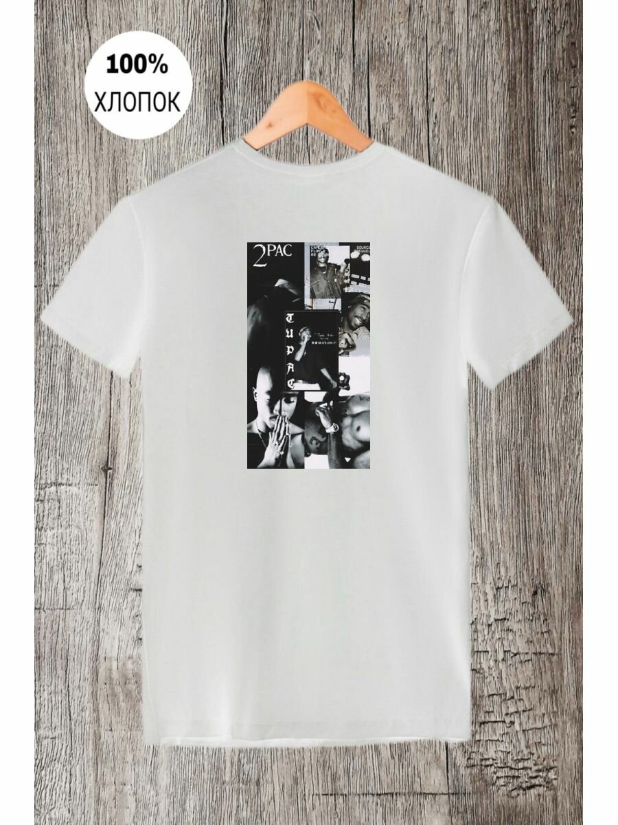 Футболка музыка тупак 2pac хип хоп hip hom