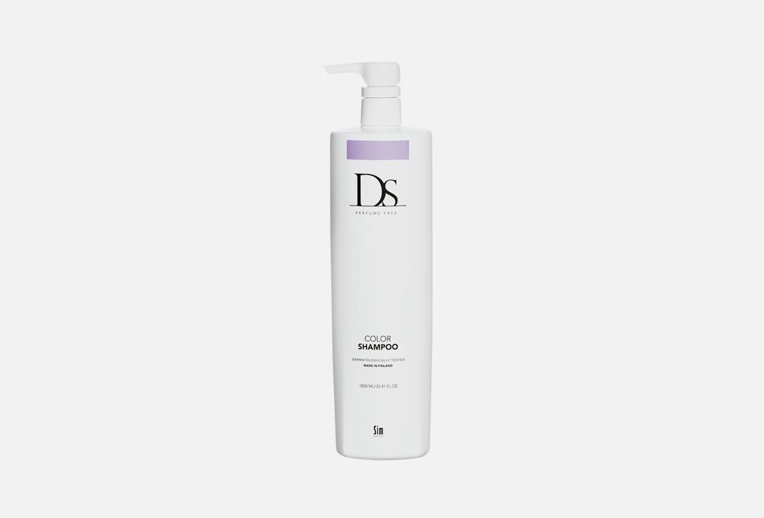 Шампунь для окрашенных волос Sim Sensitive DS Color Shampoo, 1000 мл, без отдушек