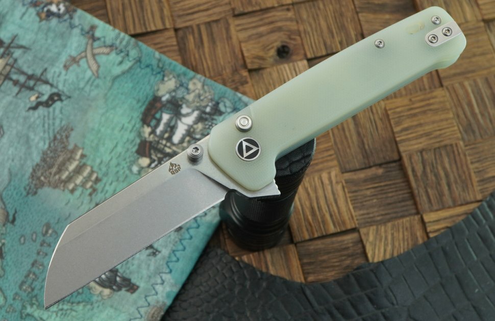 Складной нож QSP Knife Penguin Button Lock QS130BL-B1