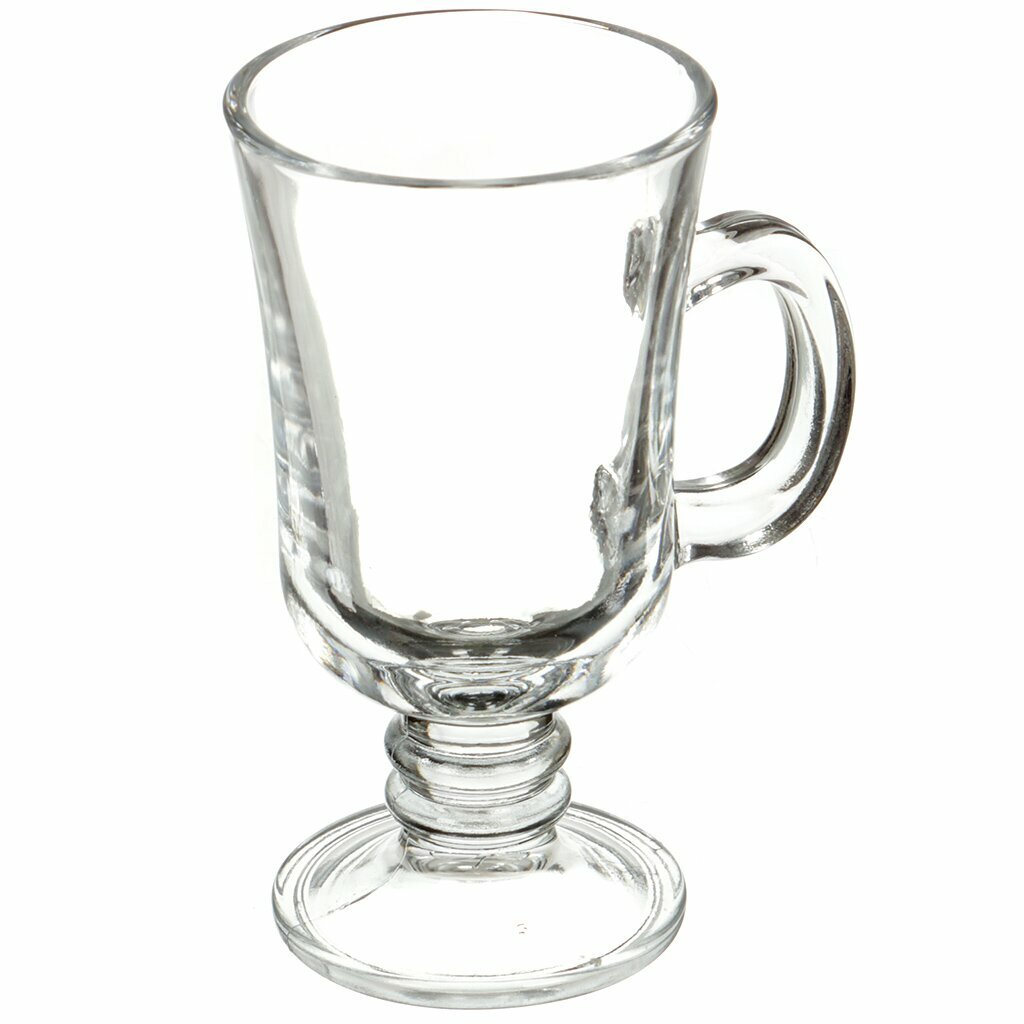 Кружка стеклянная 215 мл, Паб, для СВЧ, посудомоечная машина