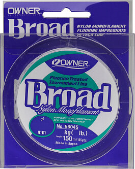 OWNER Леска Broad 150м 0,2мм 4кг