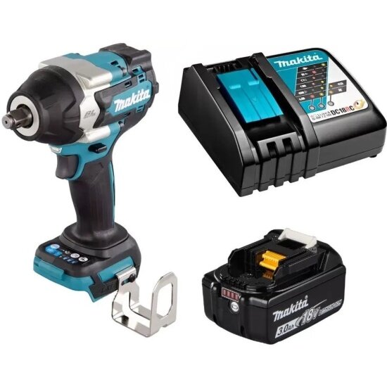 Гайковерт аккумуляторный ударный Makita DTW700RF1J LXT