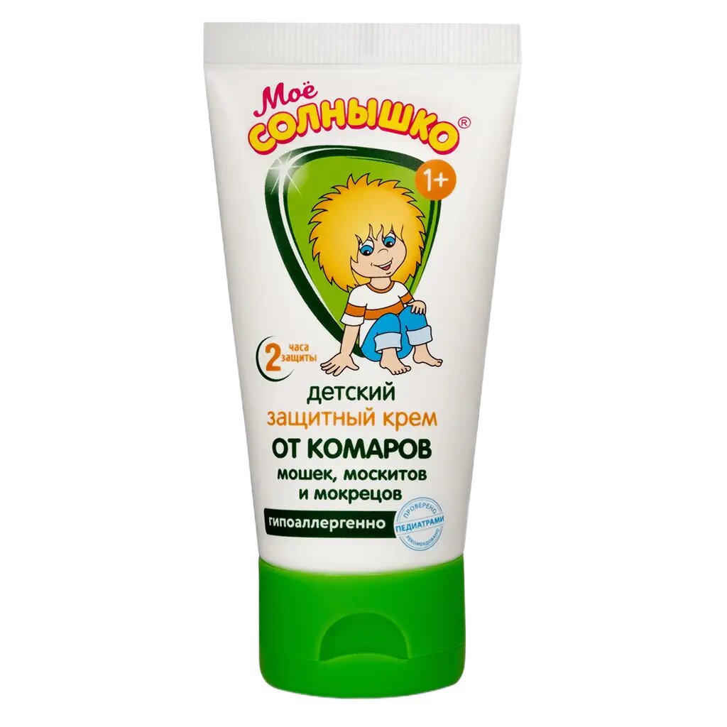 Мое солнышко Крем от комаров детский защитный 50 мл 1 шт