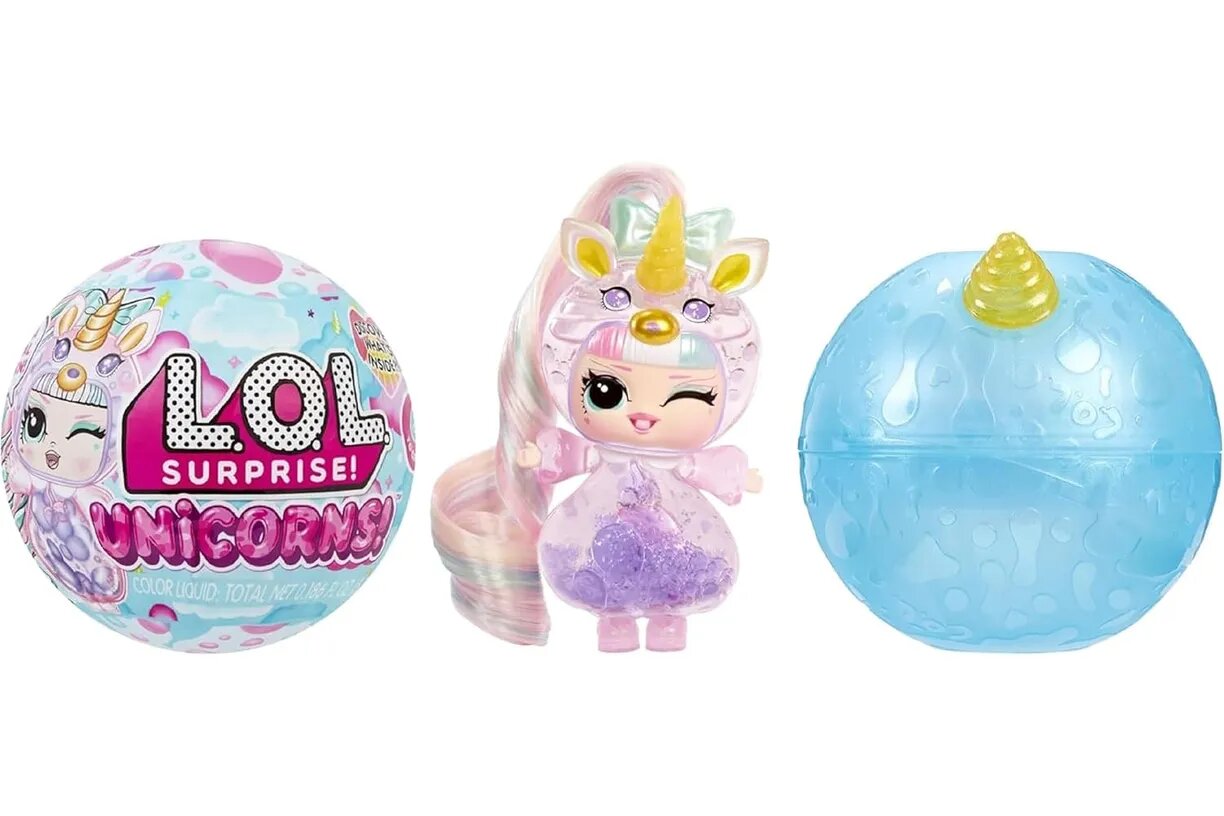 Шар-сюрприз с куклой LOL Suprise Unicorns Лол Единороги 121336