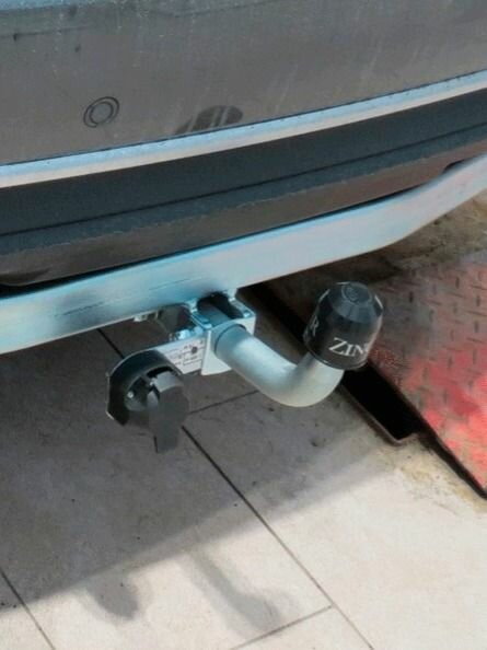 Фаркоп Zincar для Changan CS95 2023-, полностью оцинкованный ZC101A