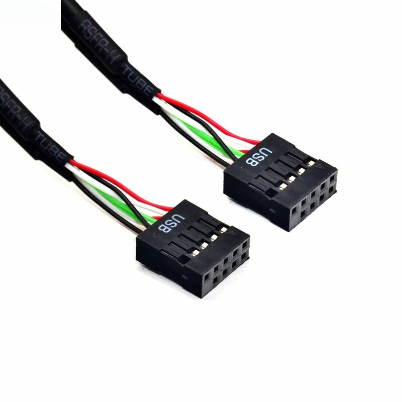 Удлинительный кабель USB 2.0 с 9-контактным разъемом «папа-мама», удлинительный кабель USB 2.0 с 9-контактным разъемом «папа-мама», удлинительный кабель USB 2.0 с 9-контактным разъемом «папа-мама»