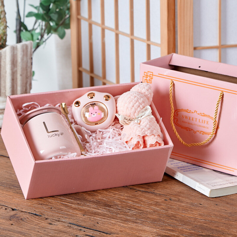 Новогодний подарочный набор с кружкой, удобный подарок для открытия мероприятий, взаимодействия с клиентами, командного строительства, практичные маленькие индивидуальные подарки