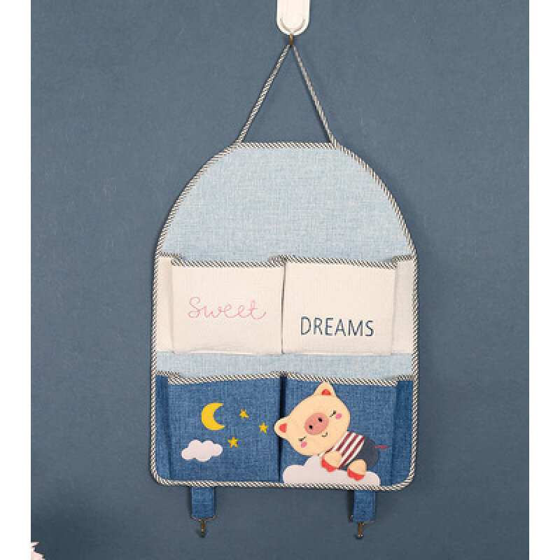 Настенная сумка для хранения, подвесная сумка, маленькая тканевая сумка, настенная сумка для стола, прикроватная подвесная сумка, сумка для хранения за дверью