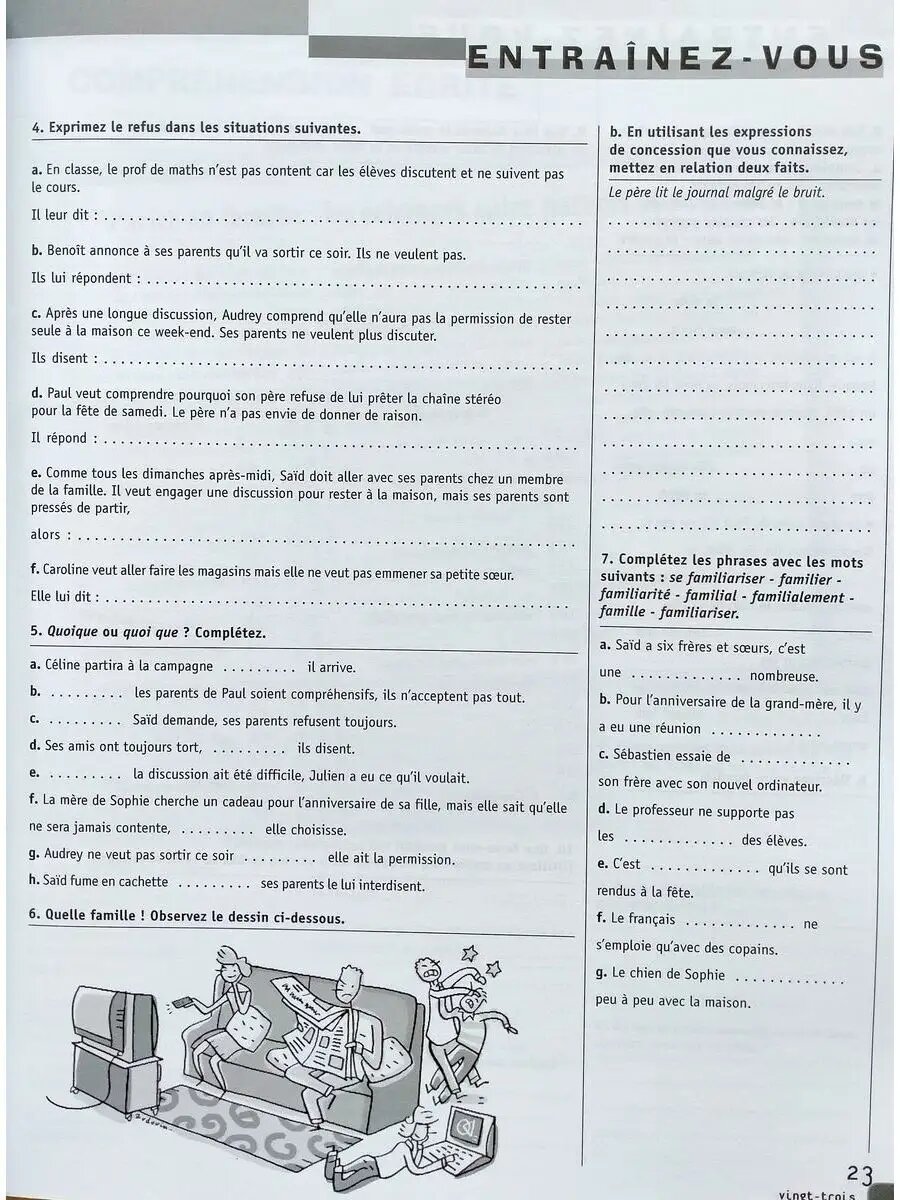 Ado 3 Cahier d'exercices | Тренировочные упражнения для подготовки к DELF. — фото 1