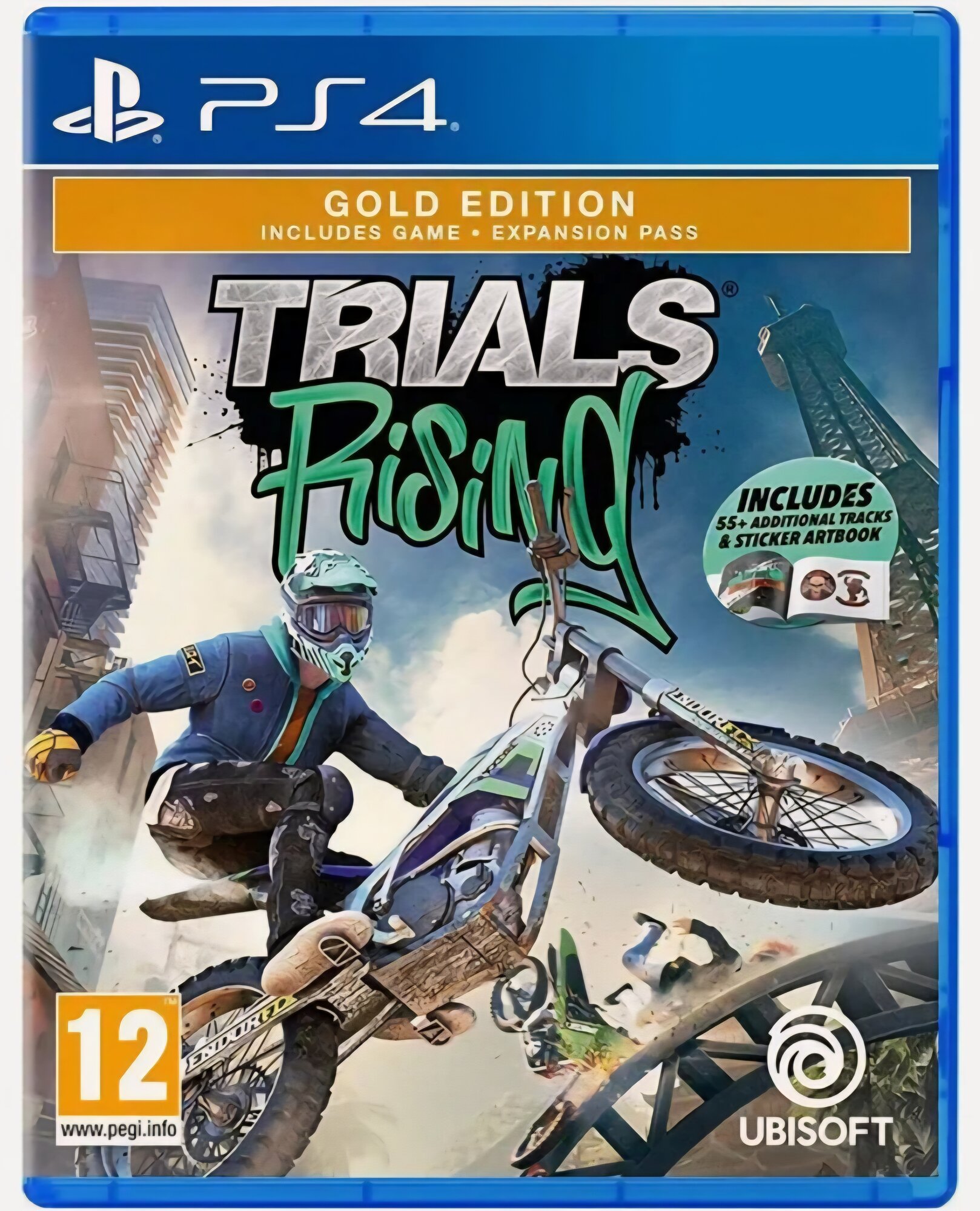 Уценка! Игра Trials Rising Gold Edition для PlayStation 4 (Русская версия, PS4/PS5)