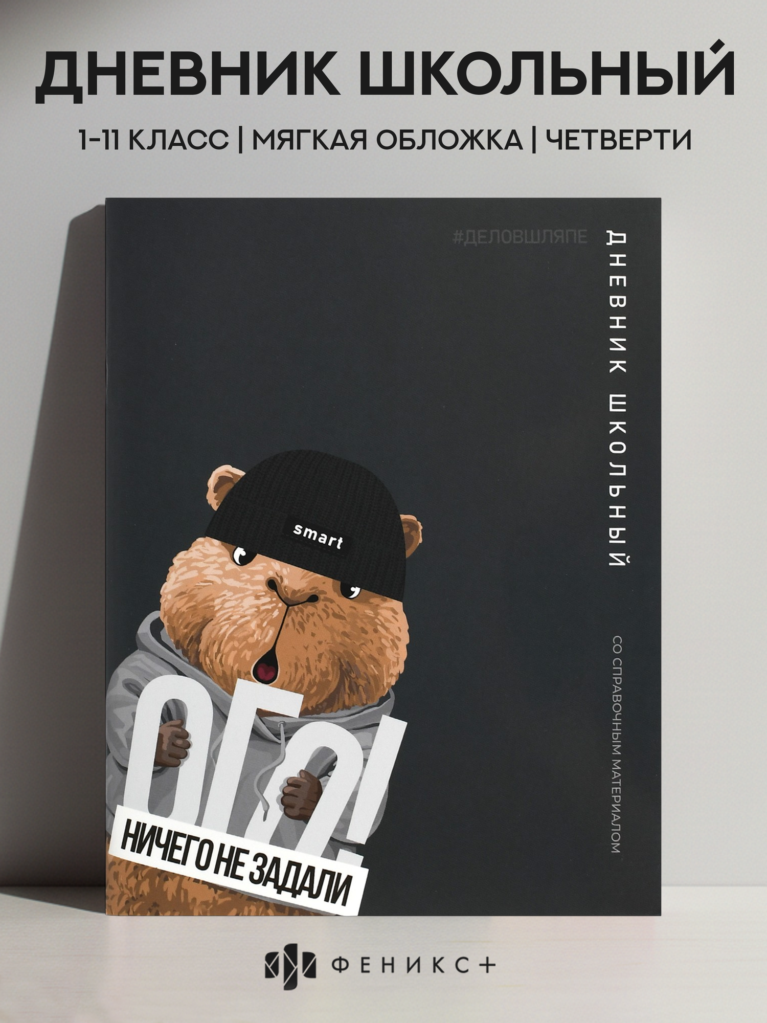 Дневник школьный Феникс+ 1 - 11 класс, 48 листов, мягкая обложка