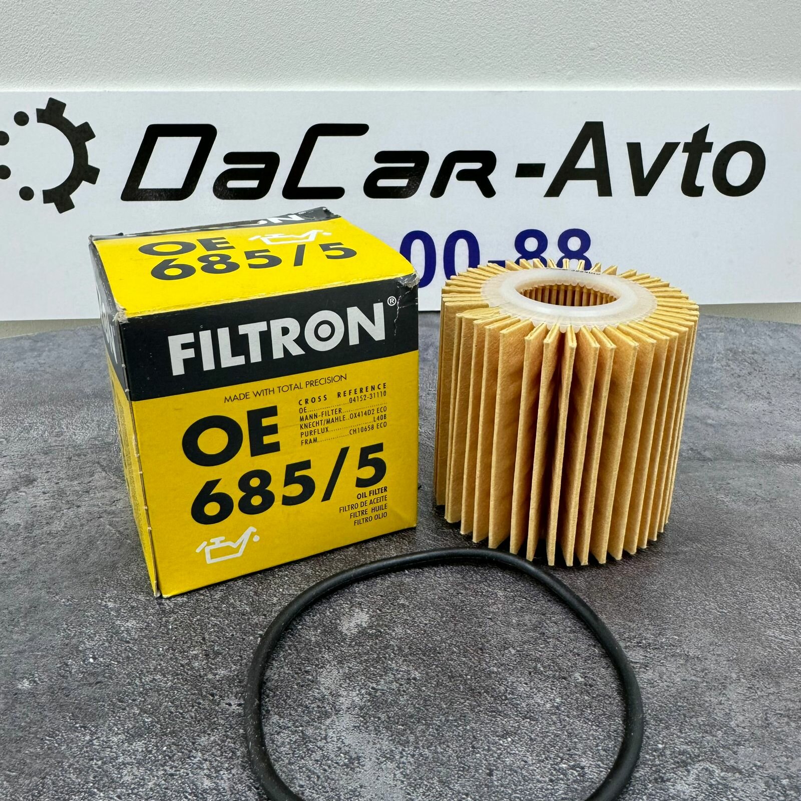 OE685/5 FILTRON Фильтр масляный Toyota