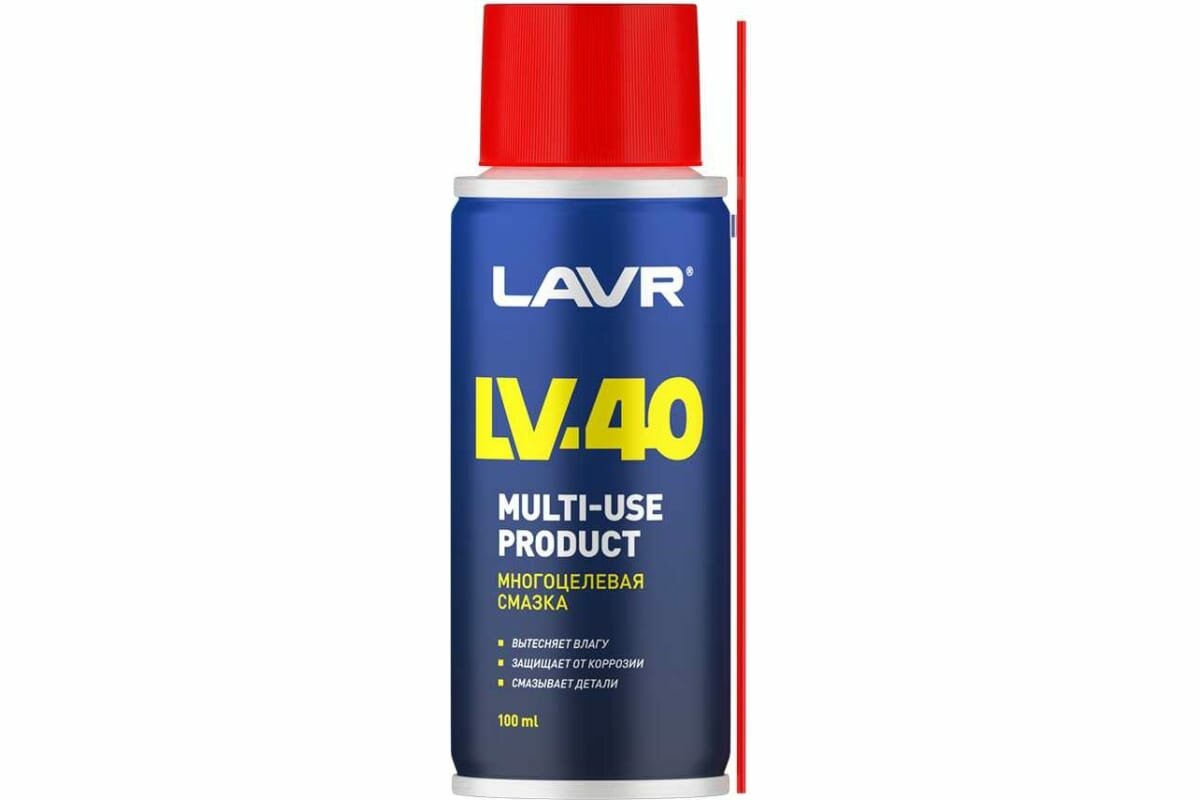 LAVR LV-40 100 мл многофункциональная смазка для бытовых и механических узлов Ln1496