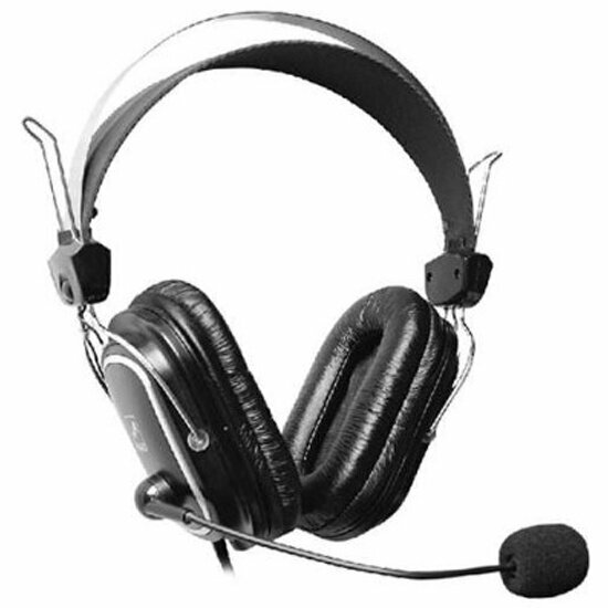 Гарнитура A4TECH HS-50 черный 2.5м мониторы